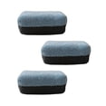 3pcs Double Sided Microfiber Sponges Scratch Frees Application ...