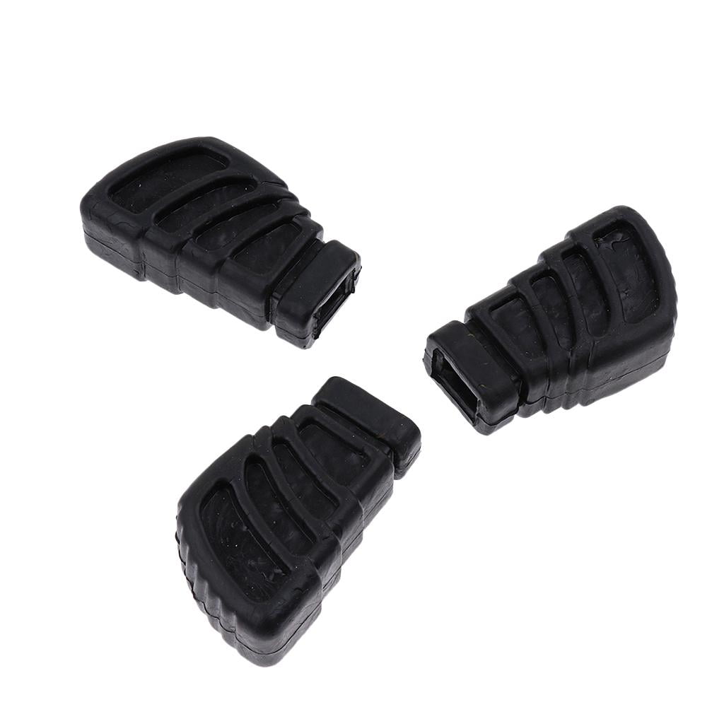 3pcs Drum Rack Rubber Feet Pad Single Braced Drum Hardware Cymbal Stand ...