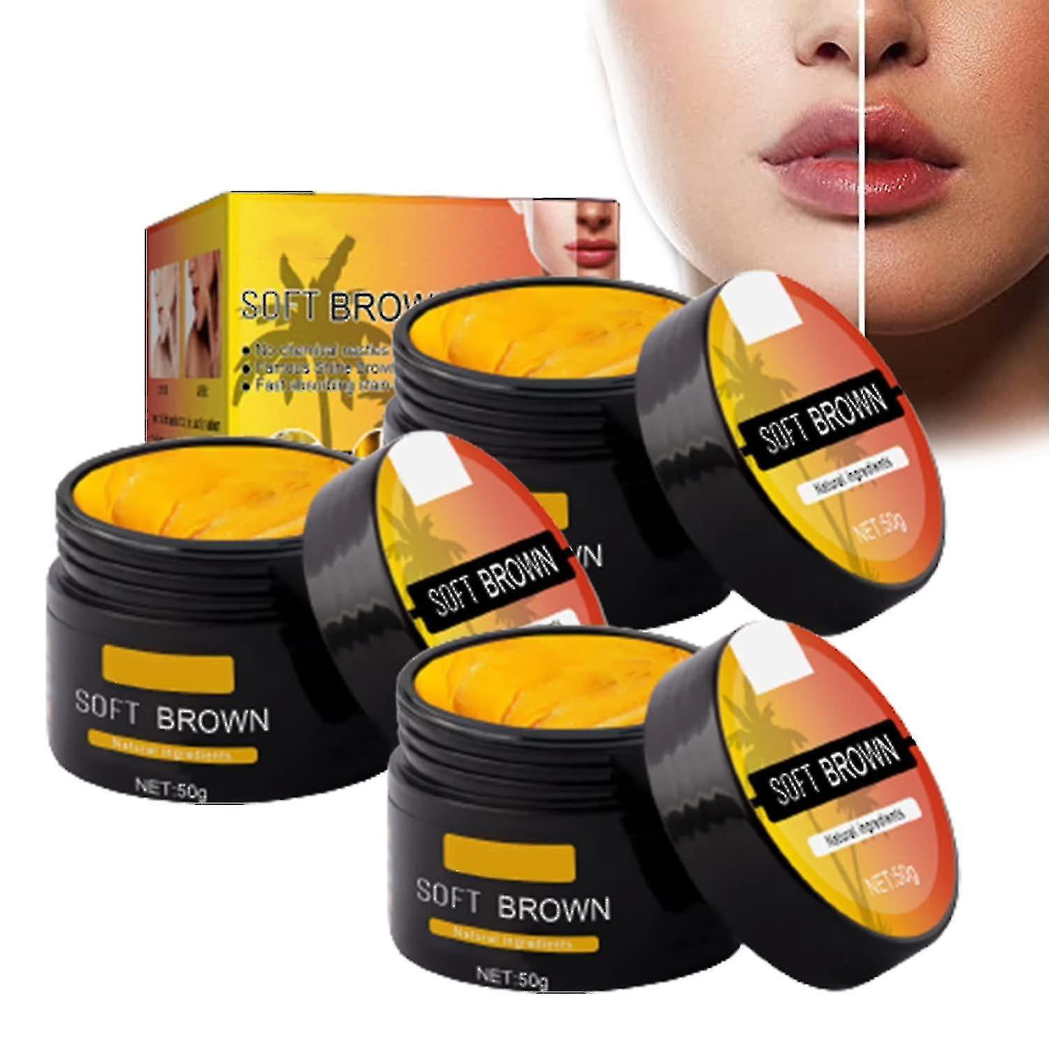 3pcs Eelhoe Tanning Gel,intensive Soft Brown Tanning Cream Tanning ...