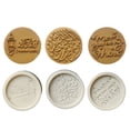 3pcs Eid Mubaraks Molds Fondant Tool Cake Chocolate Molds Kitchenware ...