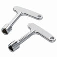 3pcs Elevator Emergency Door Release Lock Keys, Zinc Alloy Triangular ...
