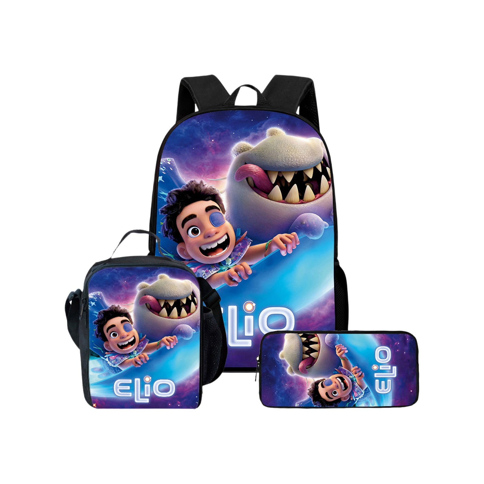 3pcs Elio School Backpack Set,Elio Bookbag,𝐏𝐞𝐧𝐜𝐢𝐥 𝐂𝐚𝐬𝐞 & Shoulder Bag ...