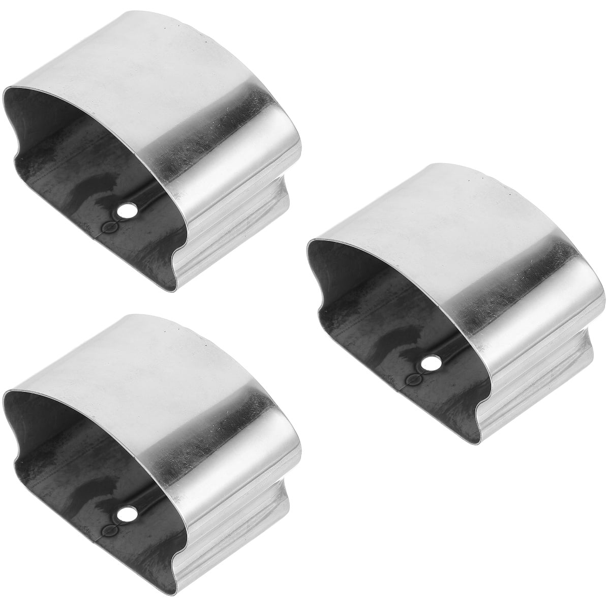 3pcs End Cap Handrail Extension Connector Fencing Tubing Plug Tubing ...