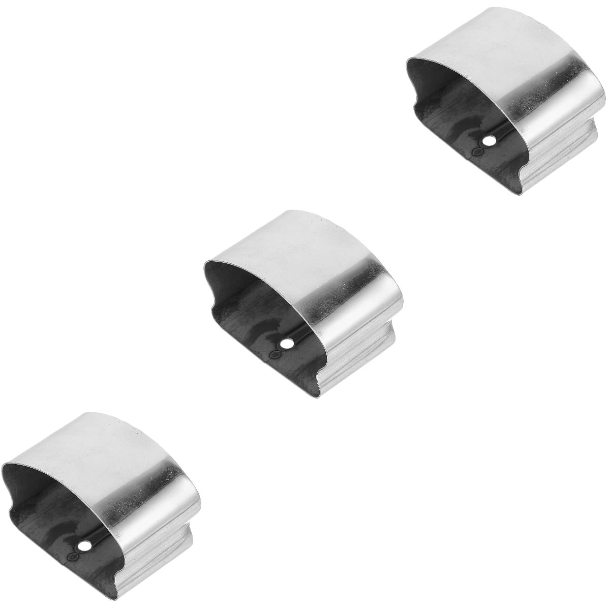 3pcs End Cap Handrail Extension Connector Fencing Tubing Plug Tubing ...