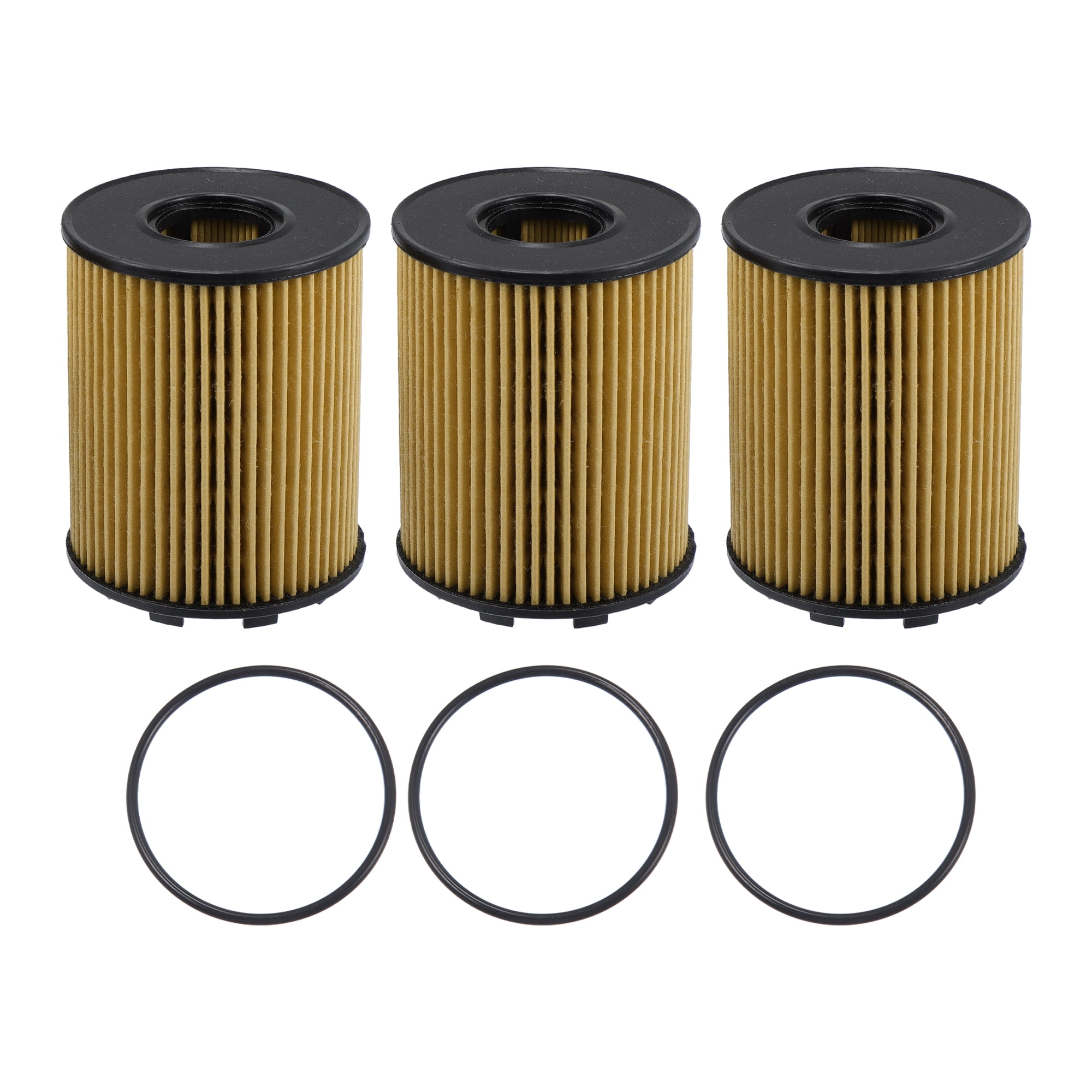 3pcs Engine Oil Filter with Seals No.68102241AA/73500049/71765460 ...