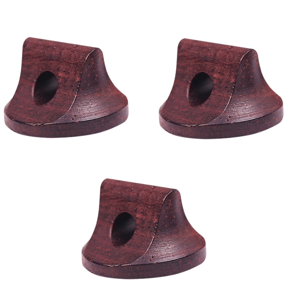 3pcs Red Sandalwood Erhu Bridges for Musical Instrument Parts Brown ...