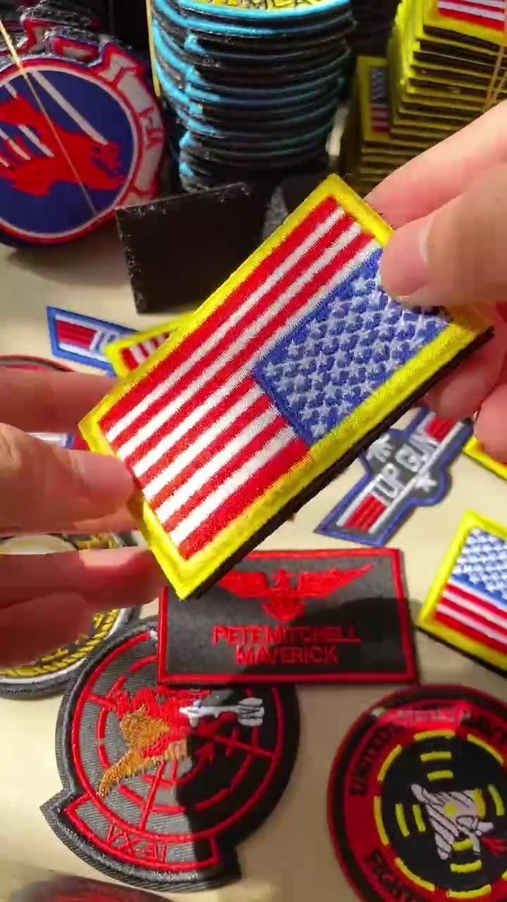 3pcs Evil Dog Team Patch: Fierce Wolf Embroidered Velcro Applique for ...