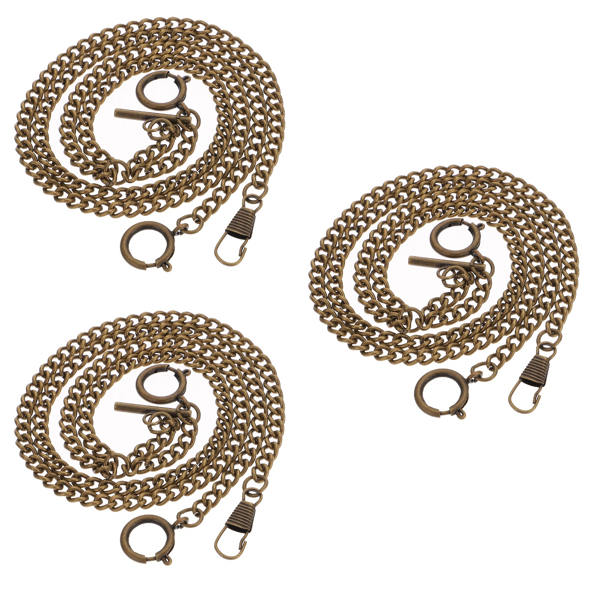 3pcs Exquisite Watch Hanging Chain Pocket Chain String for Men's Pocket ...