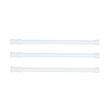 Inevnen No Drill Tension Rods Spring Tension Rods 21.7 to 35.4 Inch ...