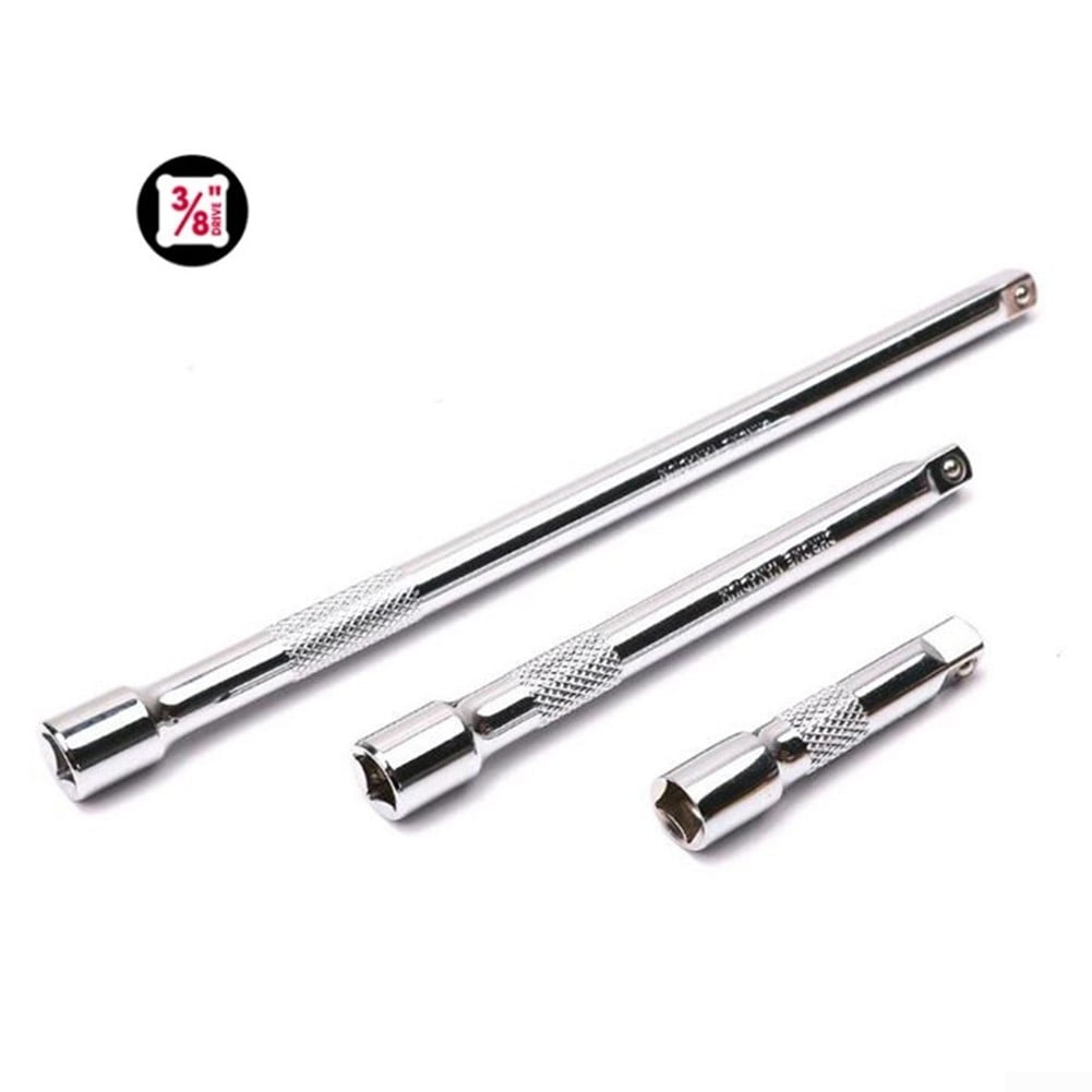 3pcs Extension Bar Set Drive Ratchet Socket Extender Hand Tools 1/4 3/8 ...