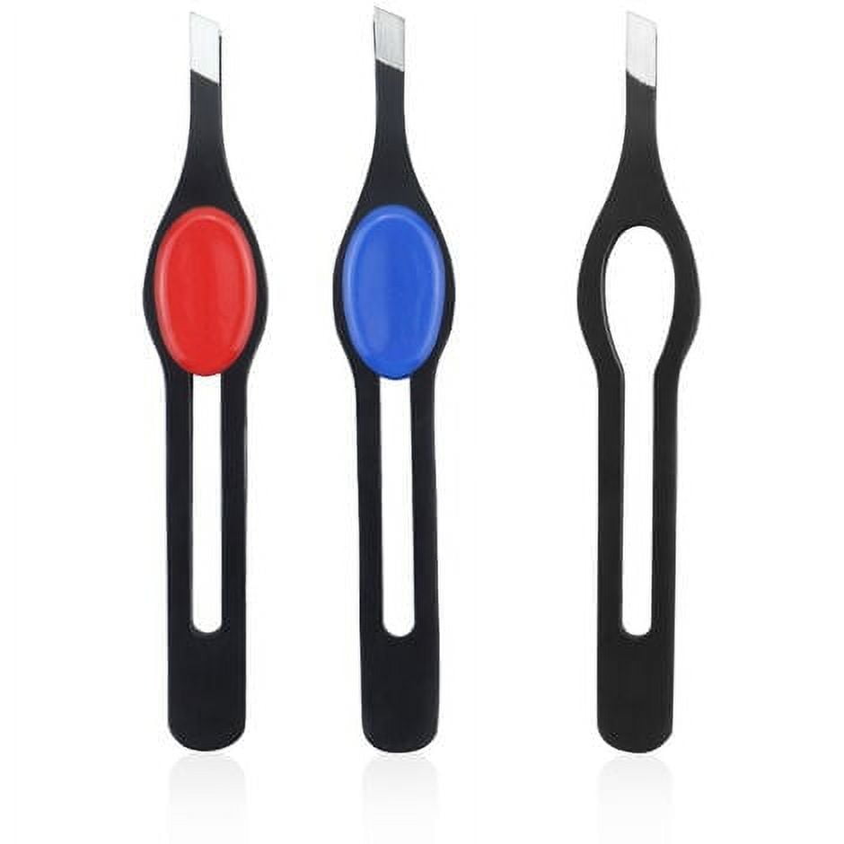 3pcs Eyebrow Tweezers ir Beauty Stainless Steel Fine ir Extractor ...