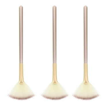 4 Pcs Facial Brushes Fan Mask Brush,Soft Applicator Brushes Makeup ...