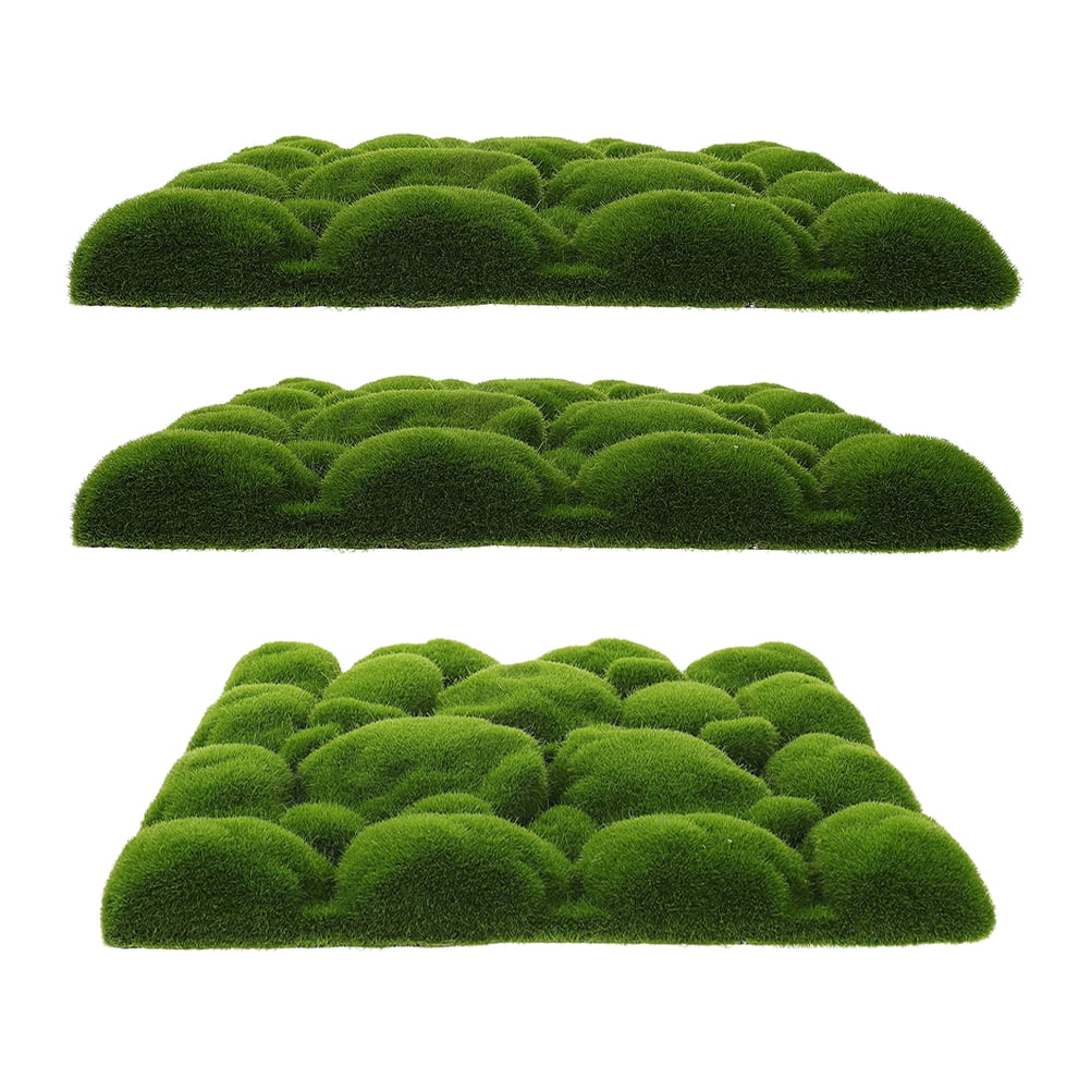 Raindrops Lifelike Artificial Moss Decor Foam Board for Wall Decor ...
