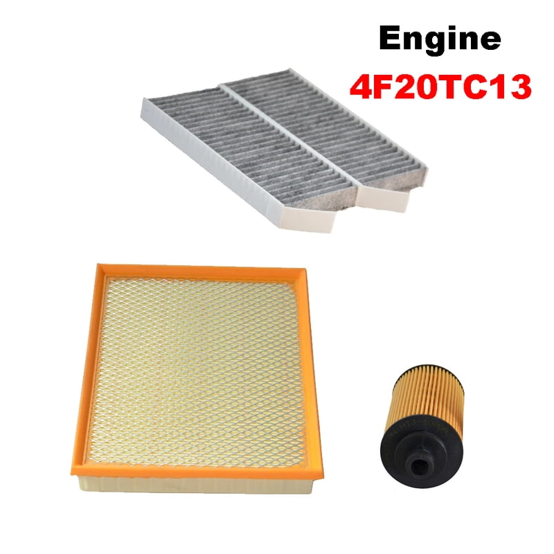 3pcs Filter Set For BEIJING BAIC BJ40 PLUS 2.0T 2017-2023 Cabin A/C ...