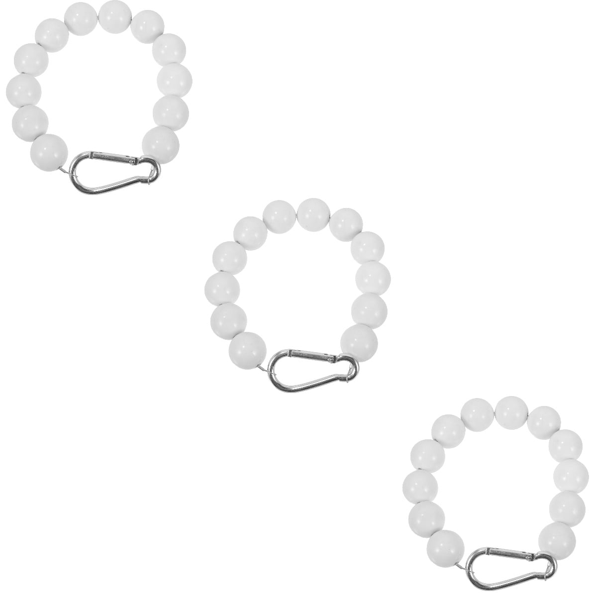 3pcs Flagpole Retainer Ring Keep Flag Close to Pole Tool Beaded Flag ...