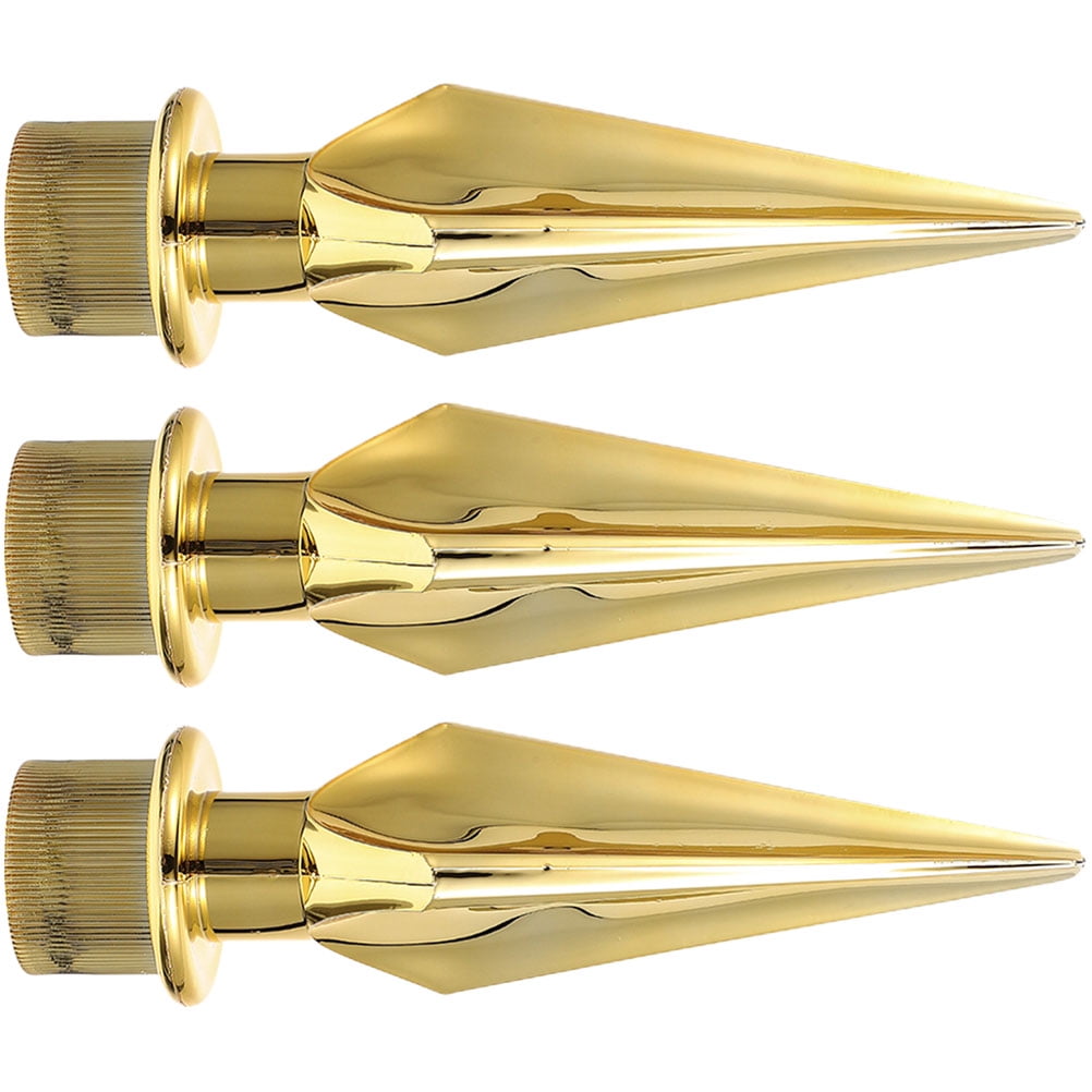 3pcs Flagpole Topper Flag Pole Top Caps Finial Ornament Outdoor Flag ...