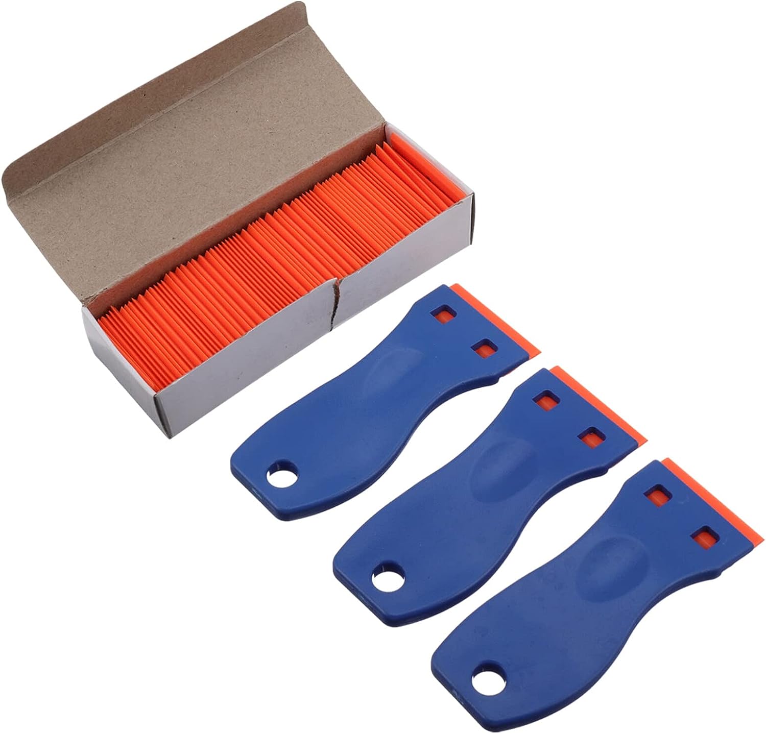 3pcs Floor Cleaning Scraper Glass Scraper Undu Adhesive Remover Window ...