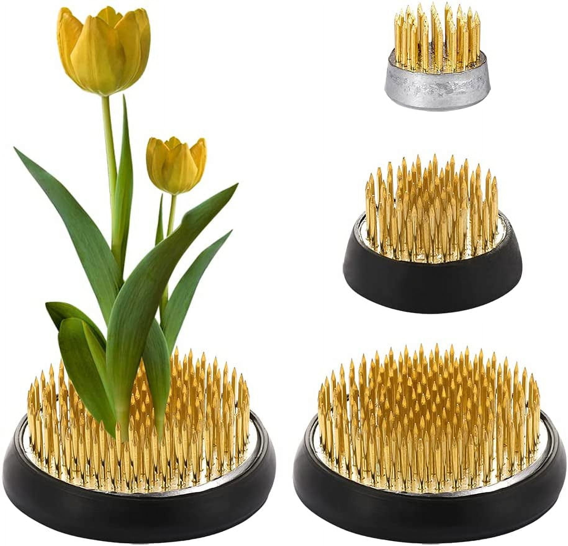 3pcs Flower Frog Round Flower Arranger Frog Flower Fixed Tools Japanese ...