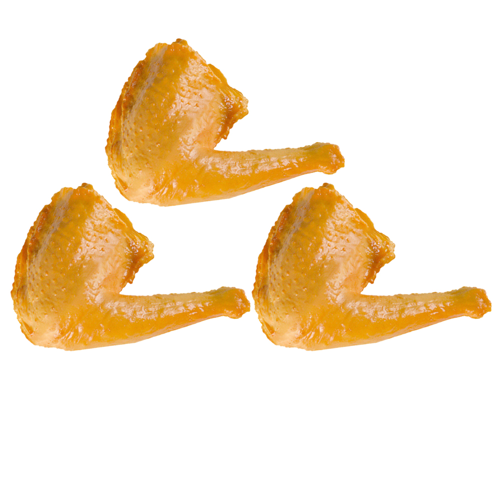 3pcs Food Model Artificial Leg Model Food Prop Fake Food Decoration ...