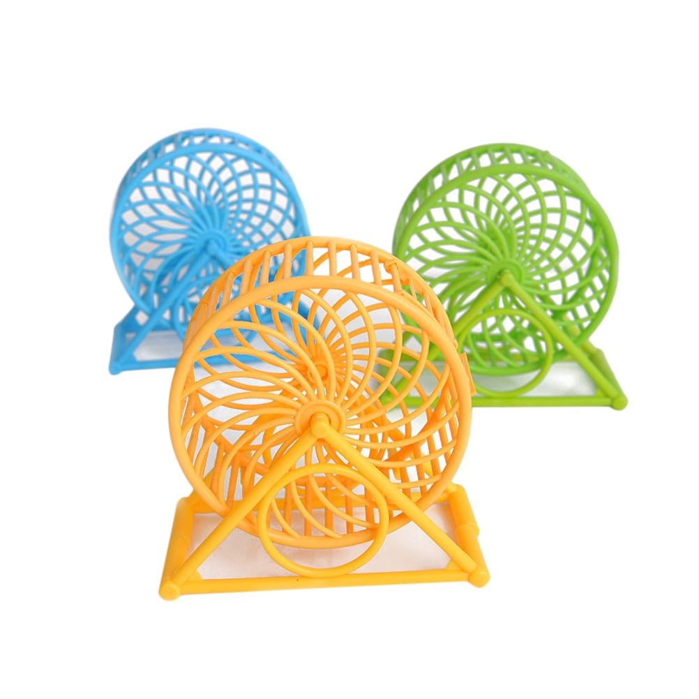 3pcs Funny Hamster Running Wheel Playing Roller Toy Pet Running Wheel ...