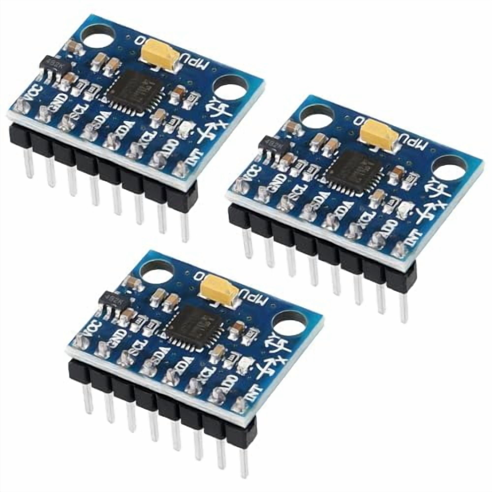 3pcs GY-521 MPU 6050 MPU6050 3 Axis Accelerometer Gyroscope Module 6 ...