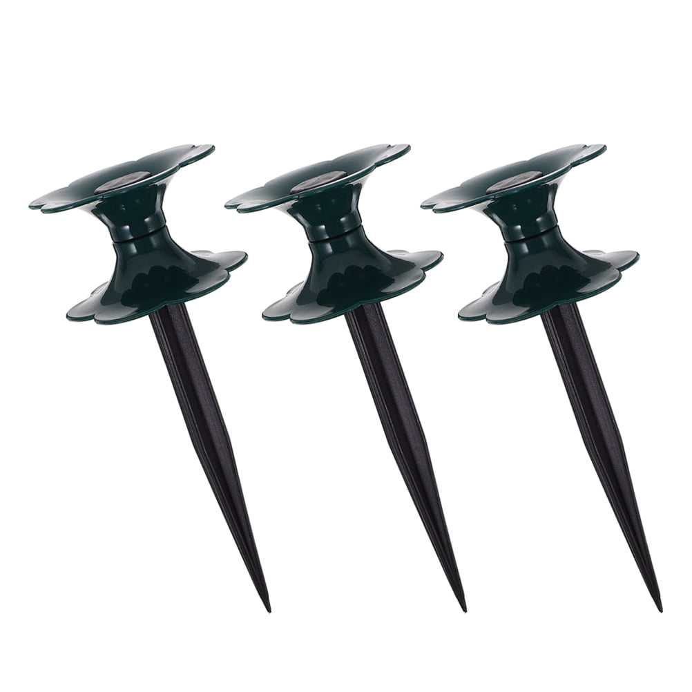 3pcs Gardening Hose Guide Spikes Outdoor Water Guide Stakes Small Hose ...