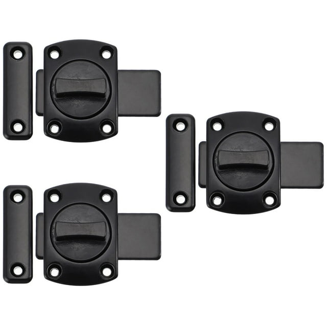 3pcs Gate Latch Rotate Bolt Latch Rotate Bolt Door Latch Screen Door ...