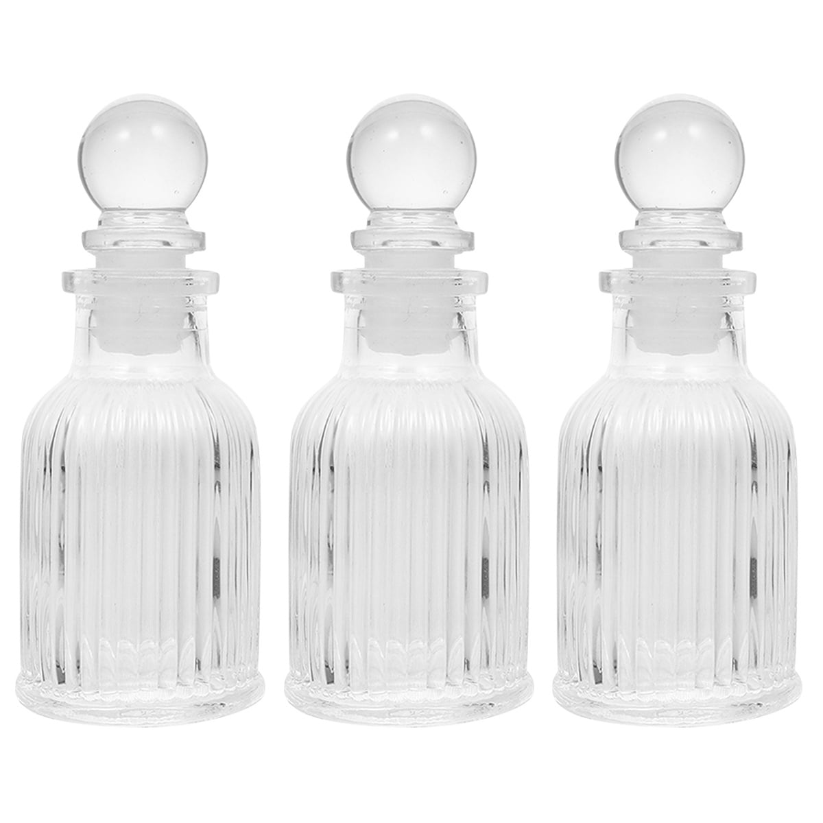 3pcs Glass Bitters Bottle Transparent Cocktail Bitters Bottle Bar ...