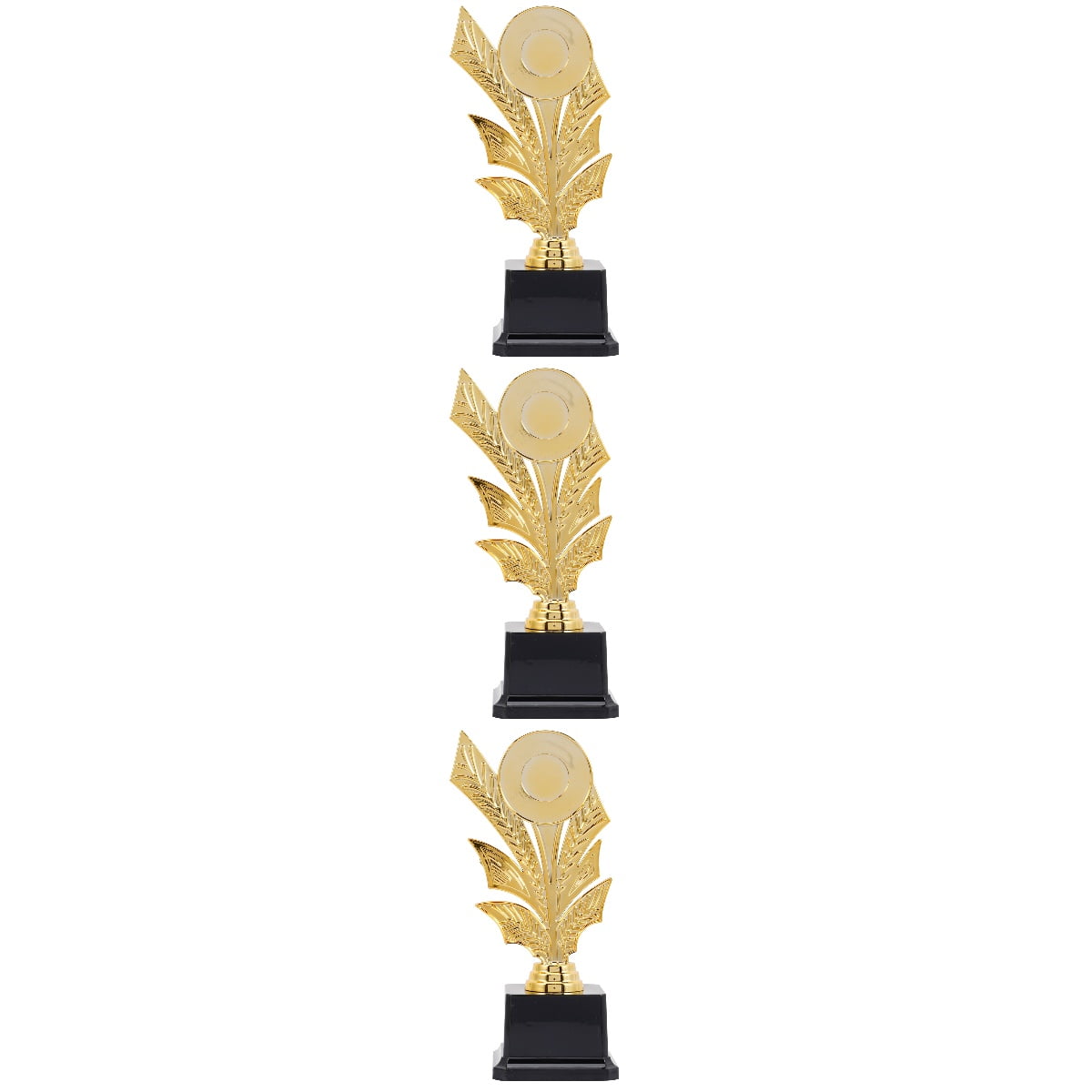 3pcs Gold Award Trophy Cup Prop Winning Prize Award Trophy Competitions ...