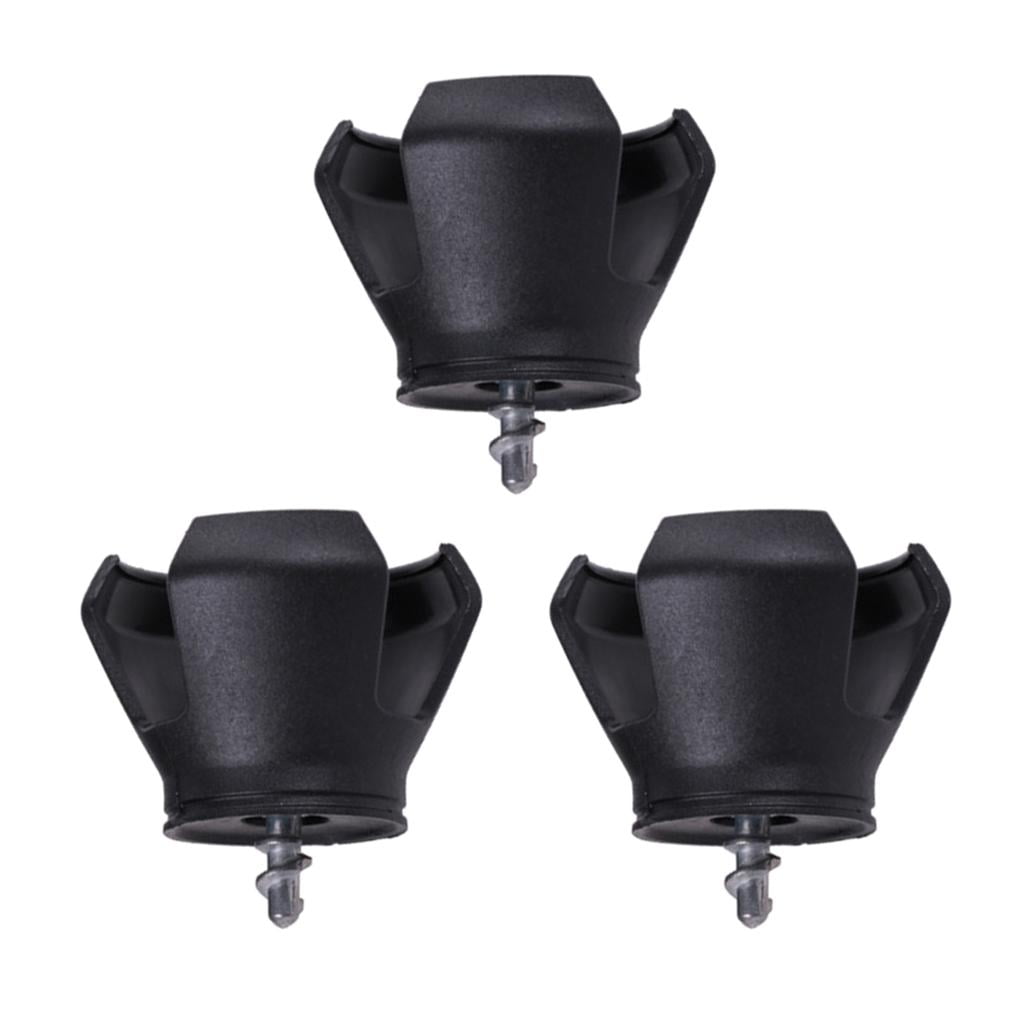 3pcs Golf Ball Pick Up Retriever Golf Grip Attachable Screw-in Grabber ...