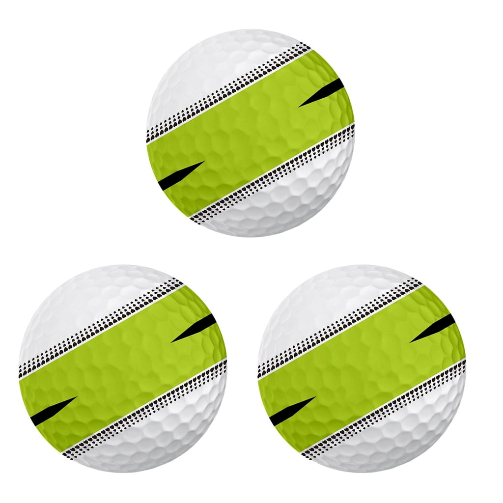 3pcs Golf Games Balls for Professional Competition 3 Layer 360 Degree ...