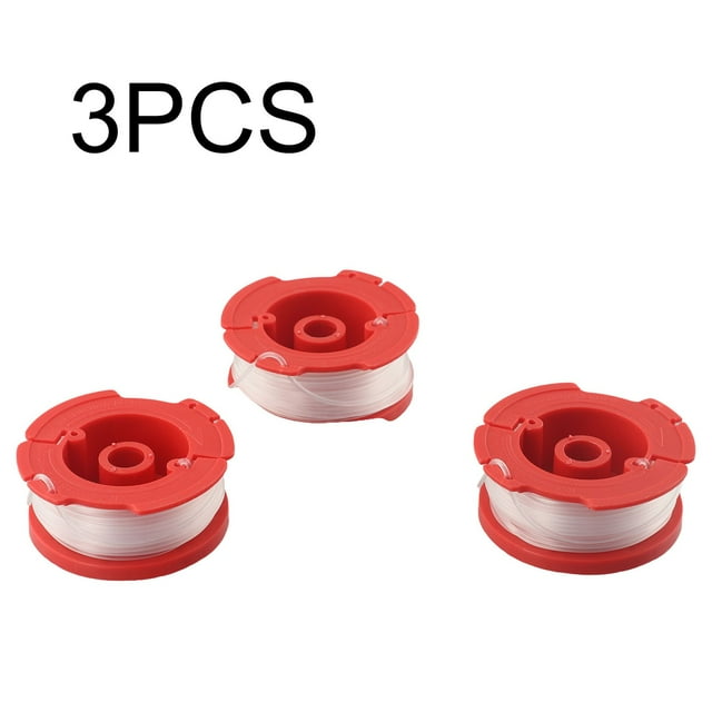 3pcs Grass String Trimmer Spool Line Lawn Mower Replacement Kits For ...