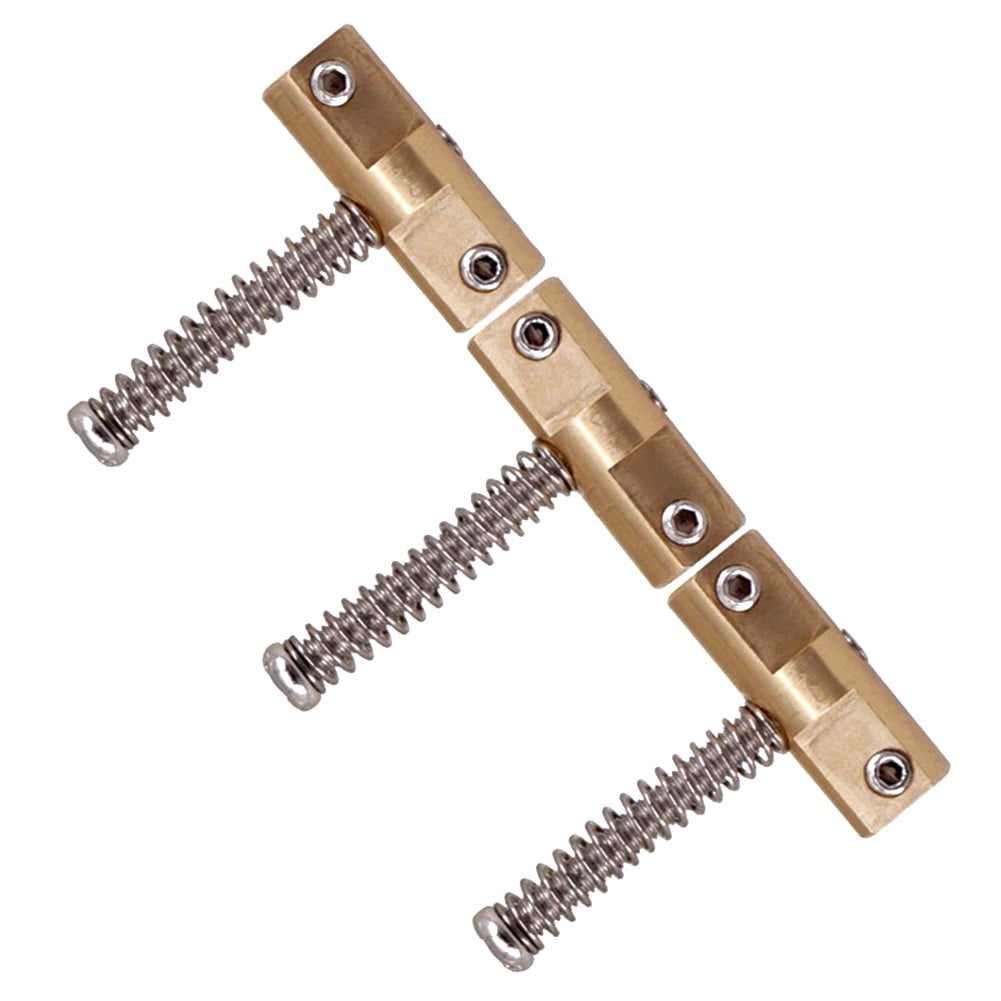 3pcs Guitar Compensated Bridge Brass Saddles Set For TL Electric Guitar ...