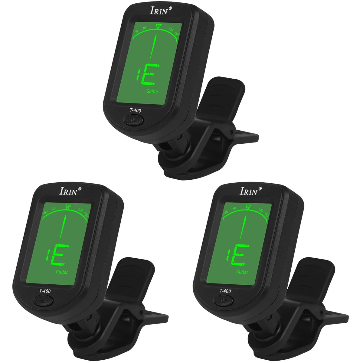 3pcs Guitar Tuner Guitar Clip on Bass Violin Tuner Portable Ukulele ...