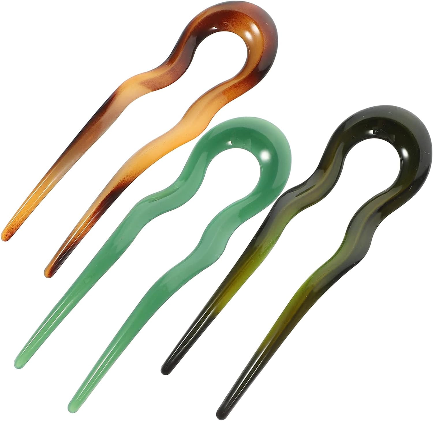 3pcs Hairpin Hair Sticks for Women Metal Hair Claw Clips Bridesmaid ...