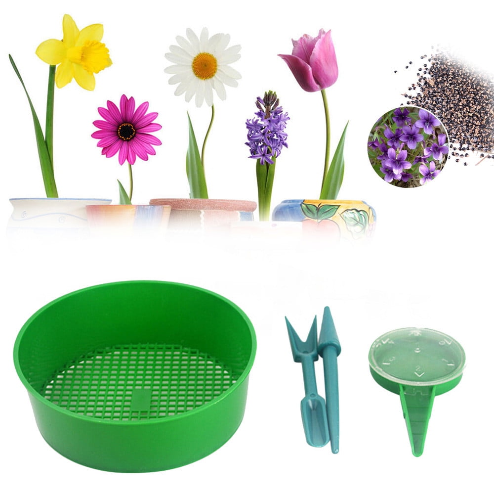 3pcs Hand Gardening Flower Drill Seed Drill Helpful Tools/Art Planting ...