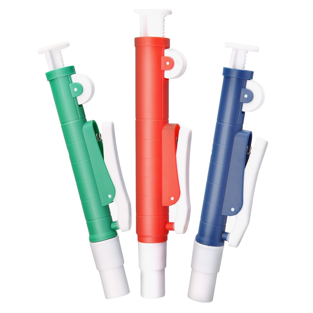 3pcs Hand Held Pump Universal Pipette Controller Manual Pipette Pump ...