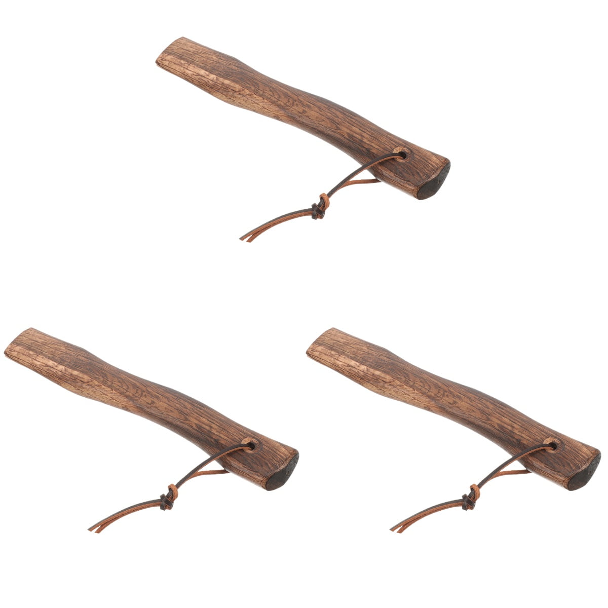 3pcs Hatchet Wood Handle Ergonomic Wooden Handle Wooden Grip for Short ...