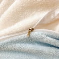 3pcs Heart-Shaped Snowflake Velvet Duvet Cover Set - Soft, Warm & Cozy ...