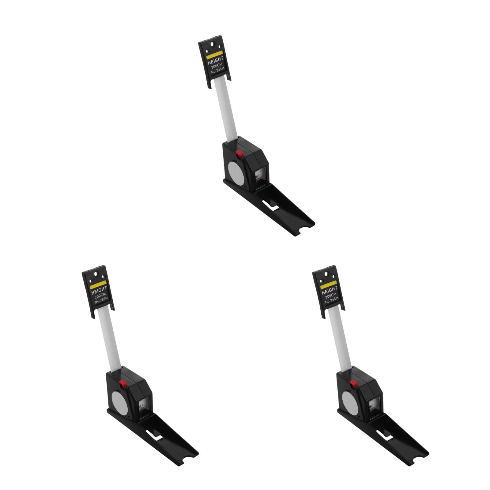 3pcs Height Measurement 2 Meters Wall Mounted Growth Meter Measure ...