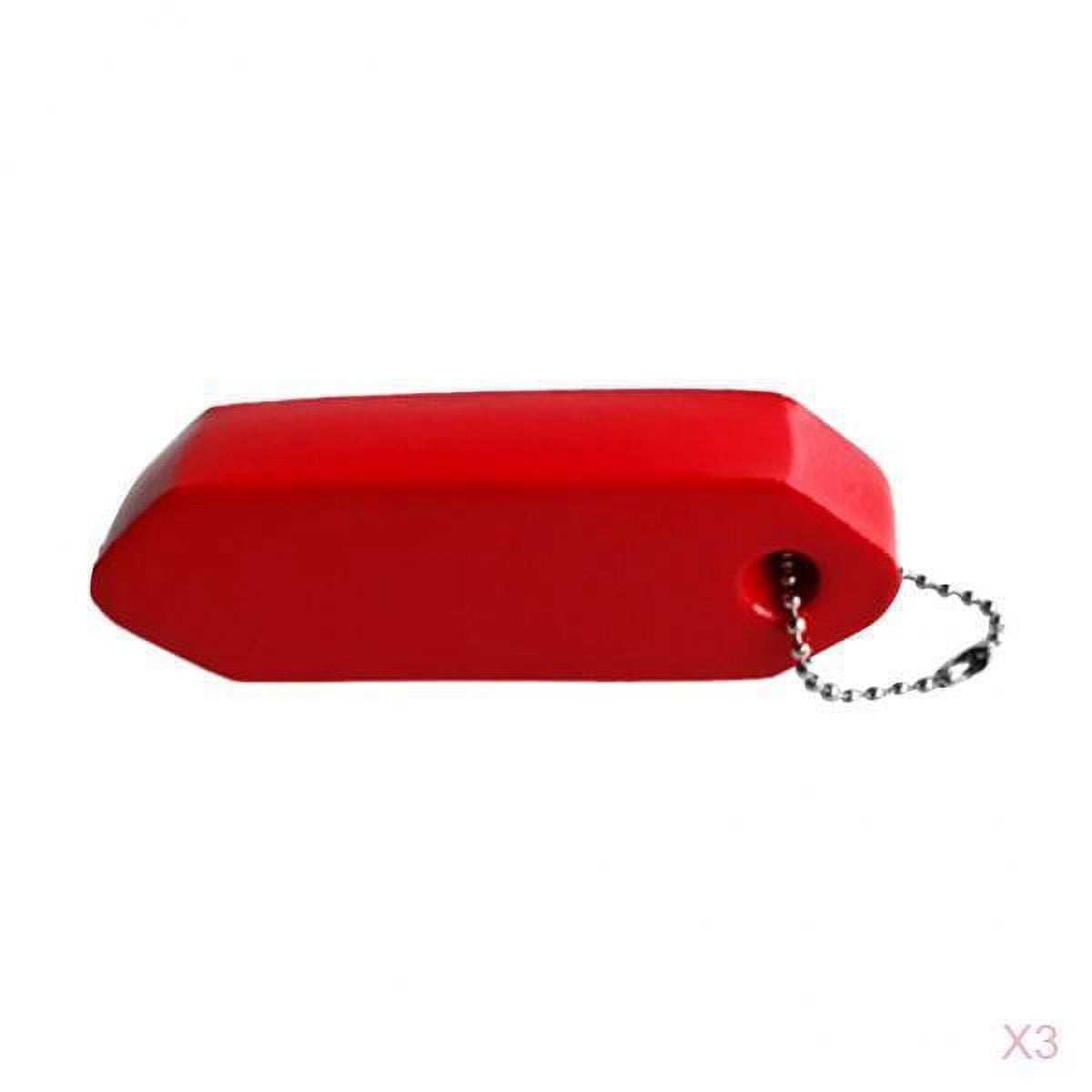 3pcs High Visibility Floating Key Chain Buoyant Boat Sailing Float ...