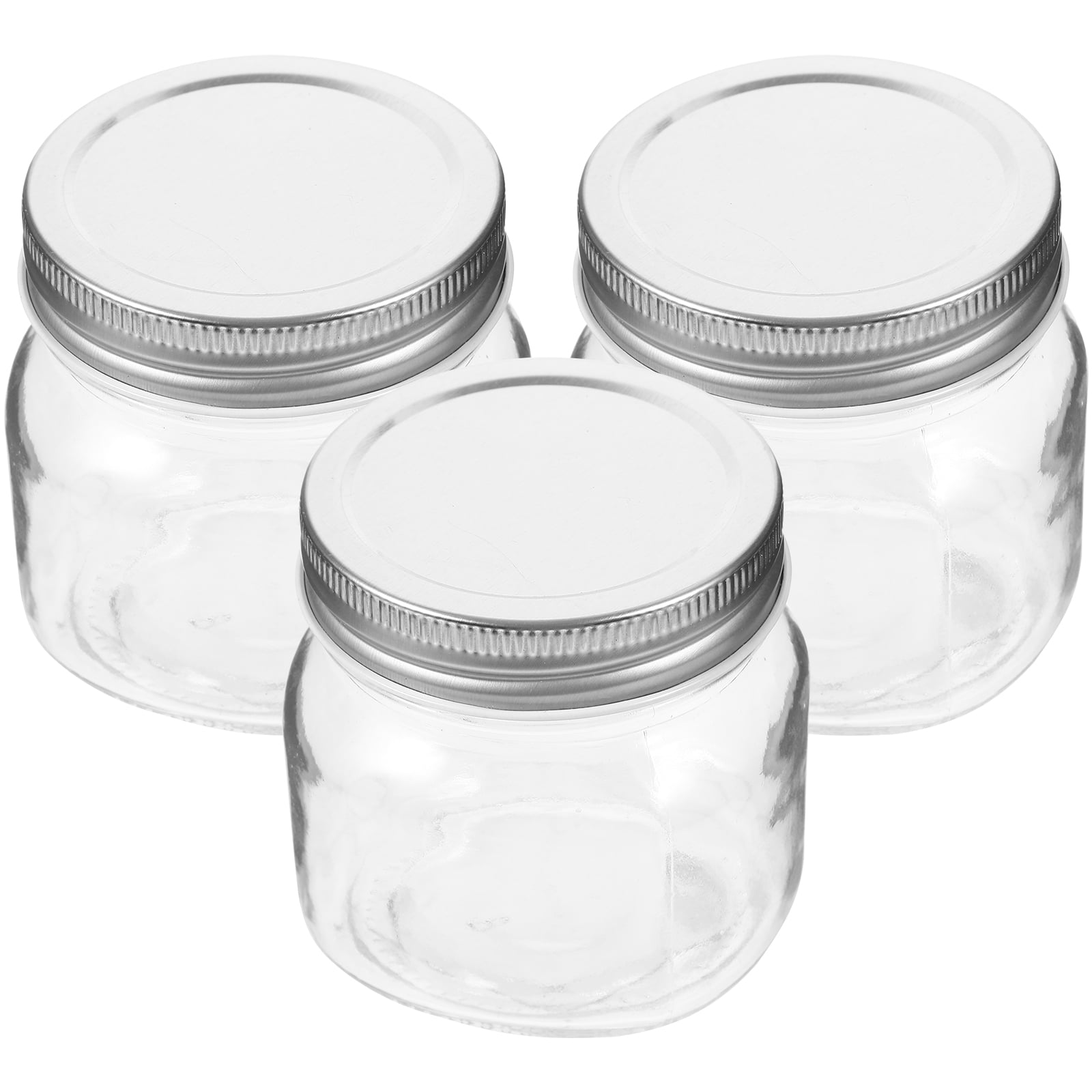 3pcs Honey Jars Jam Jars Transparent Jam Containers Jelly Dispensers ...
