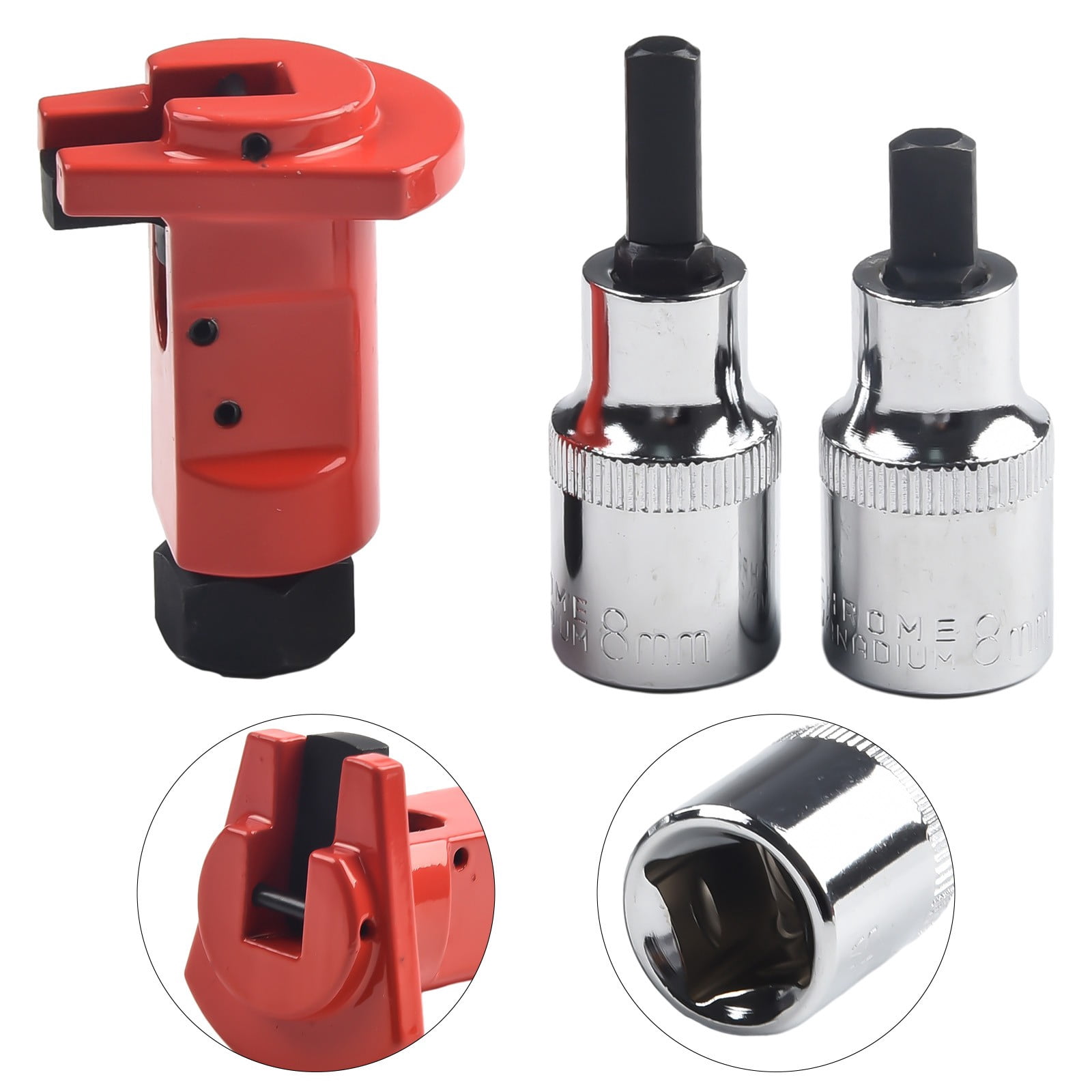 3pcs Hydraulic Shock Absorber Removal Tool Claw Ball Head Swing ...