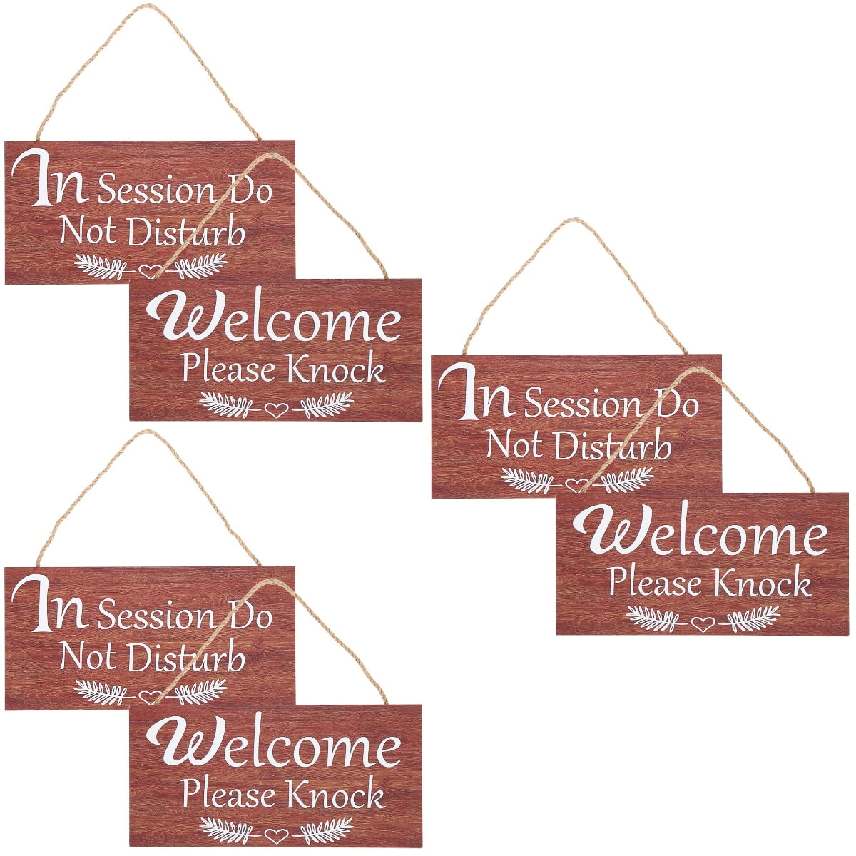 3pcs In Session Sign Do Not Disturb Sign Wooden Door Sign Office ...