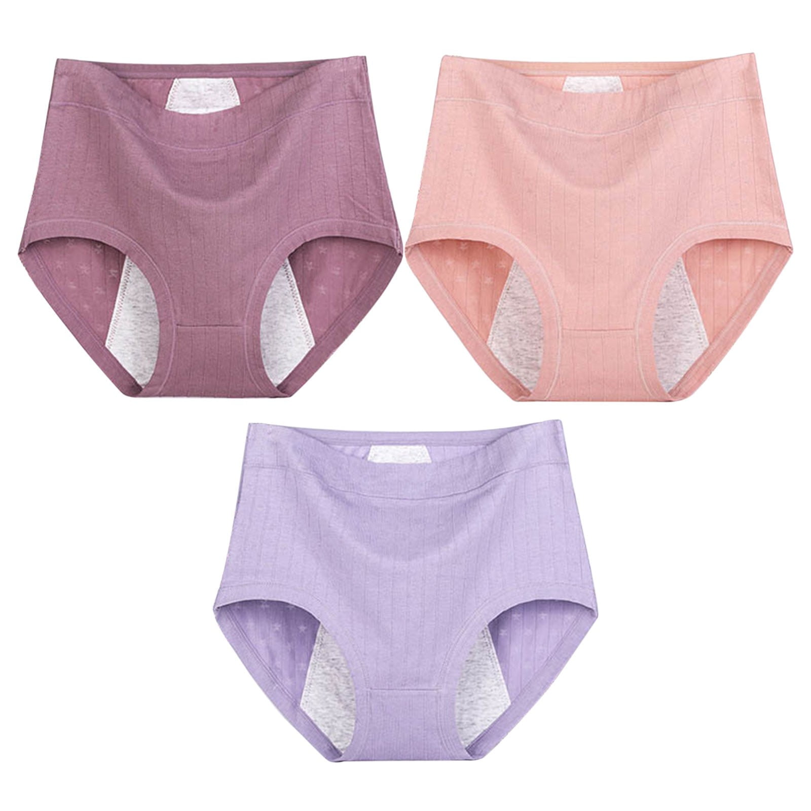 3pcs Incontinence Underwear for Women, Leak Proof Underwear for Women ...