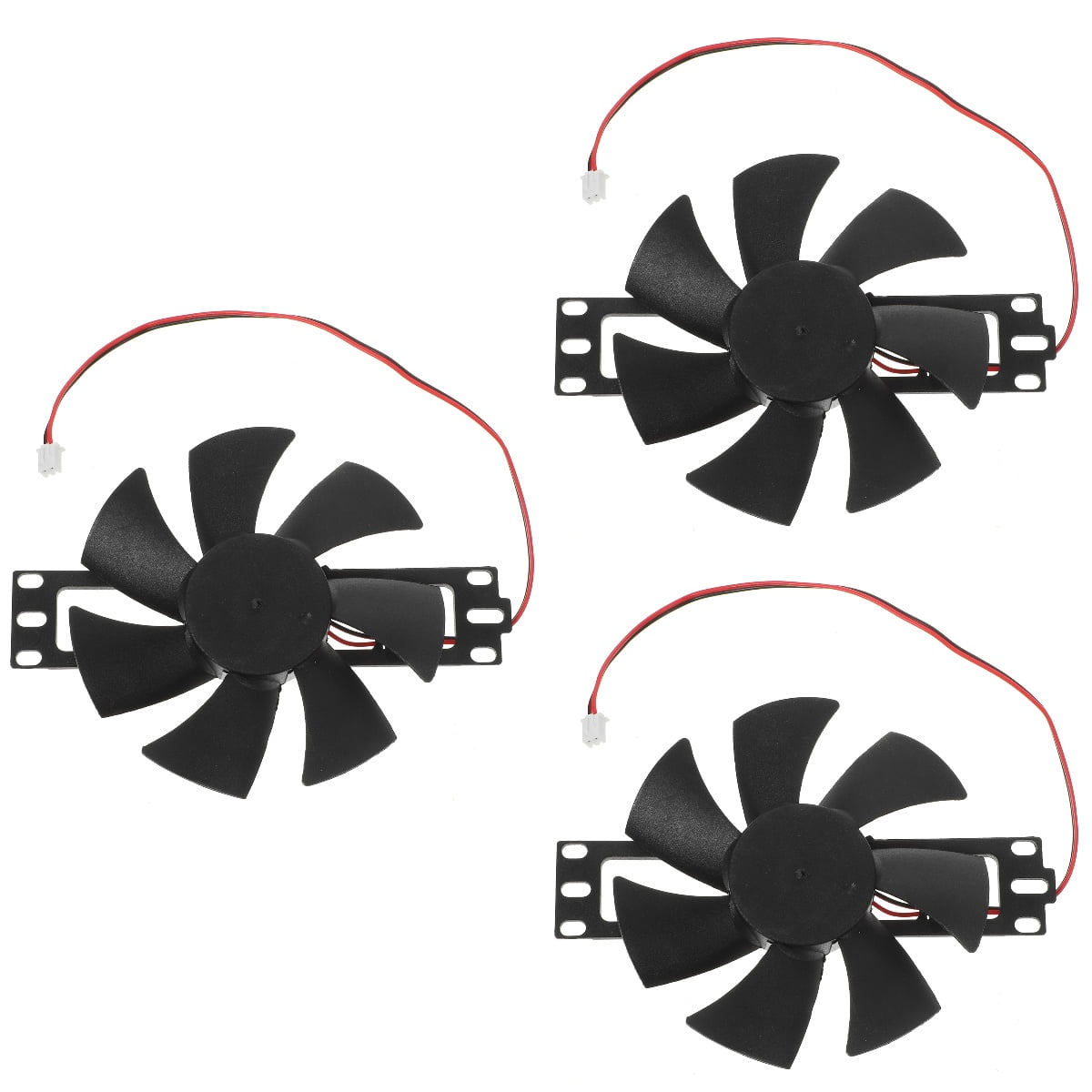 3pcs Induction Cooker Cooling Fan Professional Plastic Powered 18V ...