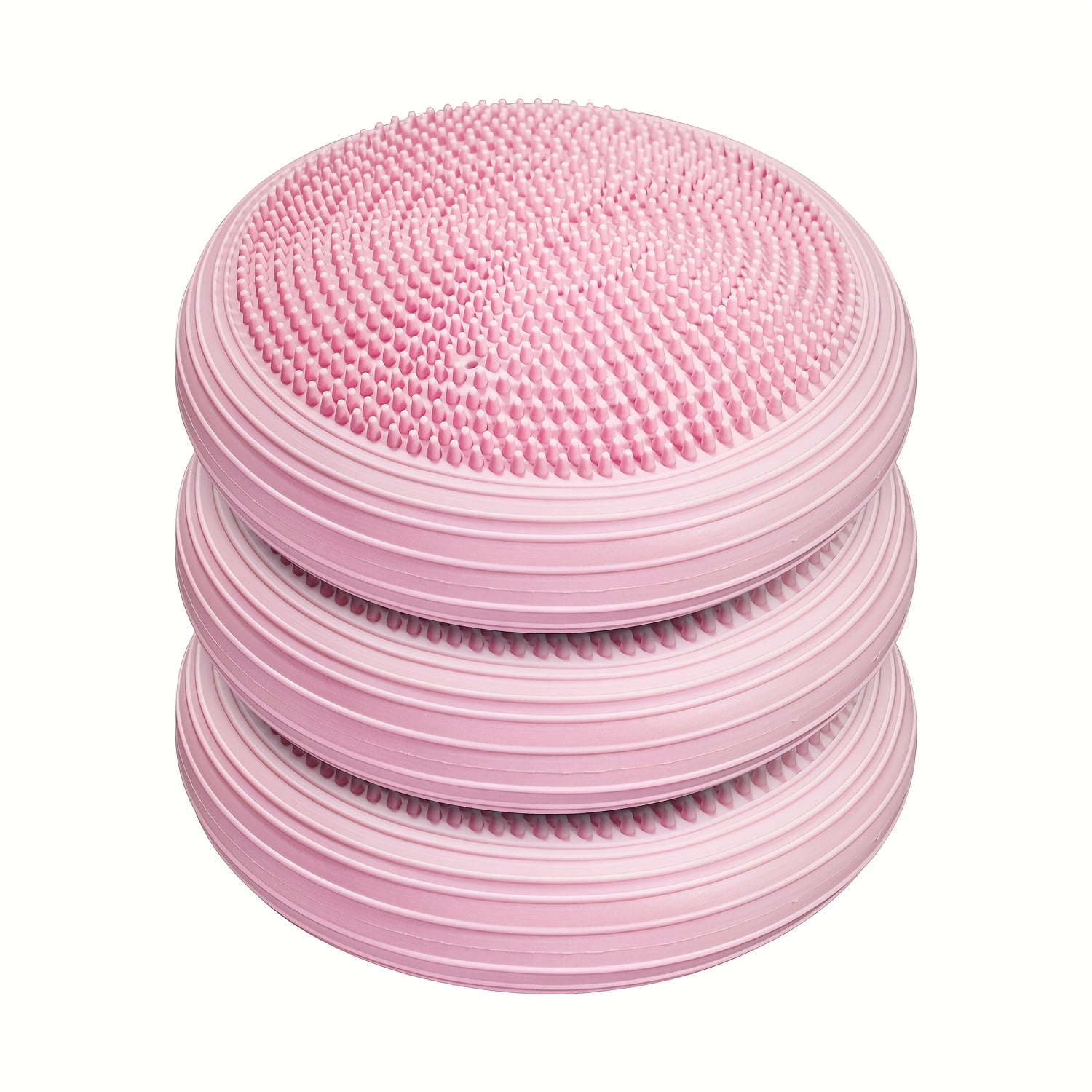 3pcs Inflated Wobble , Wiggle Seat & Balance Pad For Exercise, Home ...