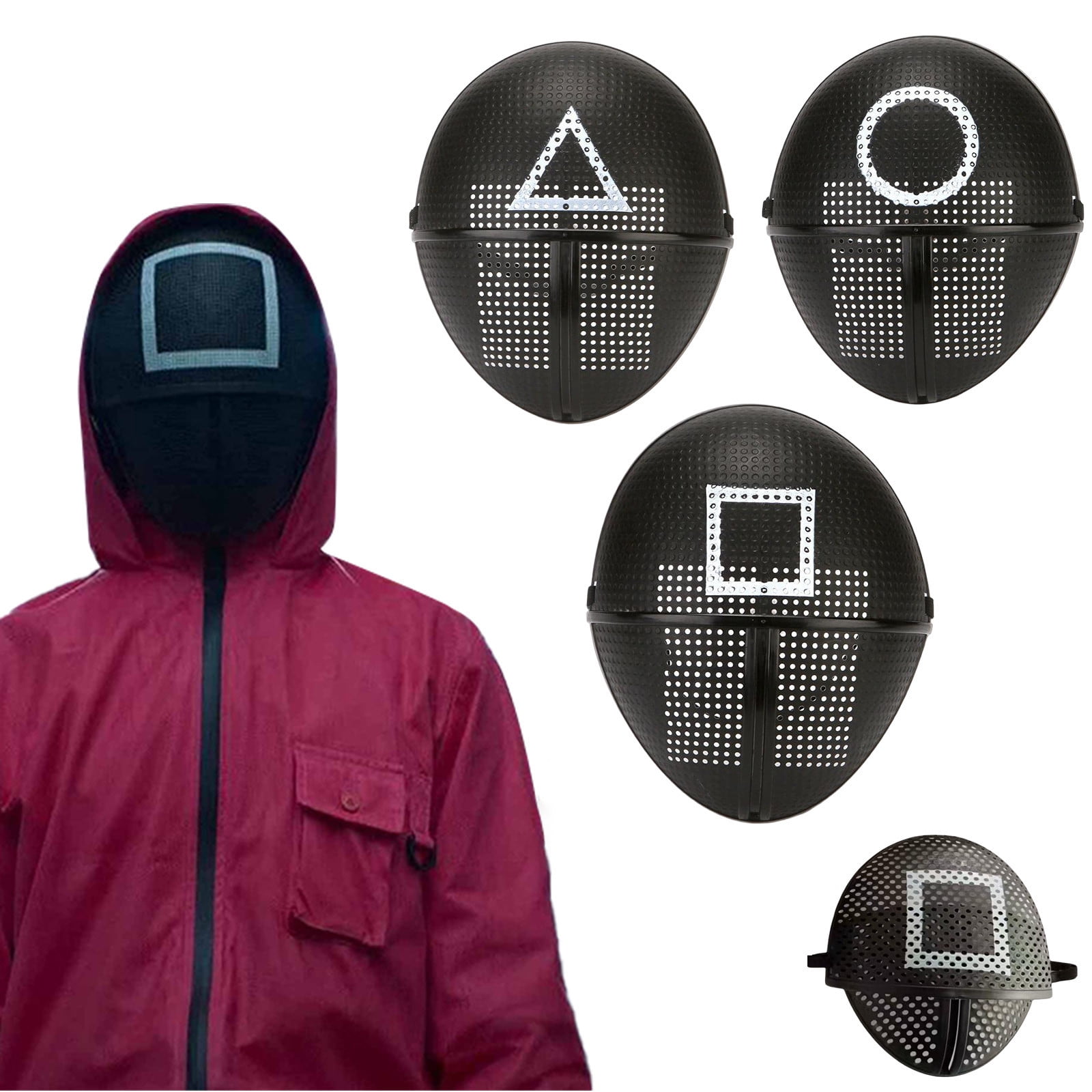 3pcs Inspired Survival props,Full face cover party props Fun activity ...