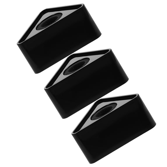 3pcs Interview Microphone Flags Interview Plastic Microphone Station ...