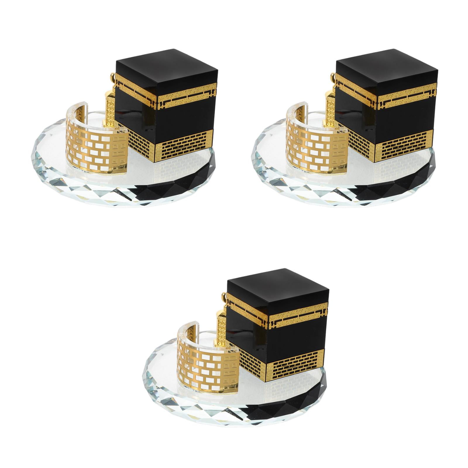 3pcs Islamic Decor Kaaba Model Handicraft For Home Table Vehicle Saudi ...